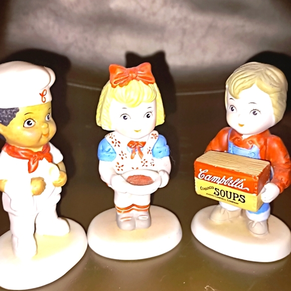 Campbells co | Accents | The Campbells Soup Kids 3 Figurine | Poshmark